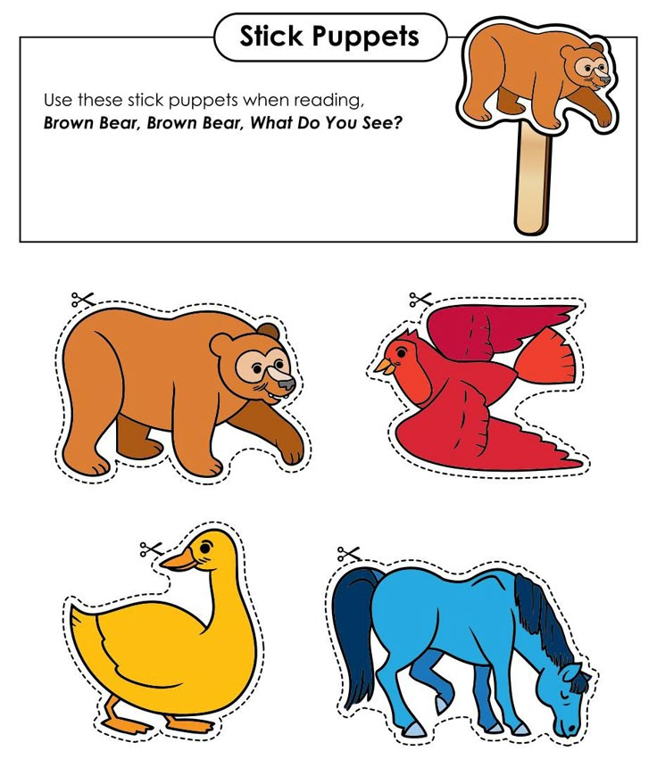 Free Printable Brown Bear Activities For Toddlers - Printable Templates