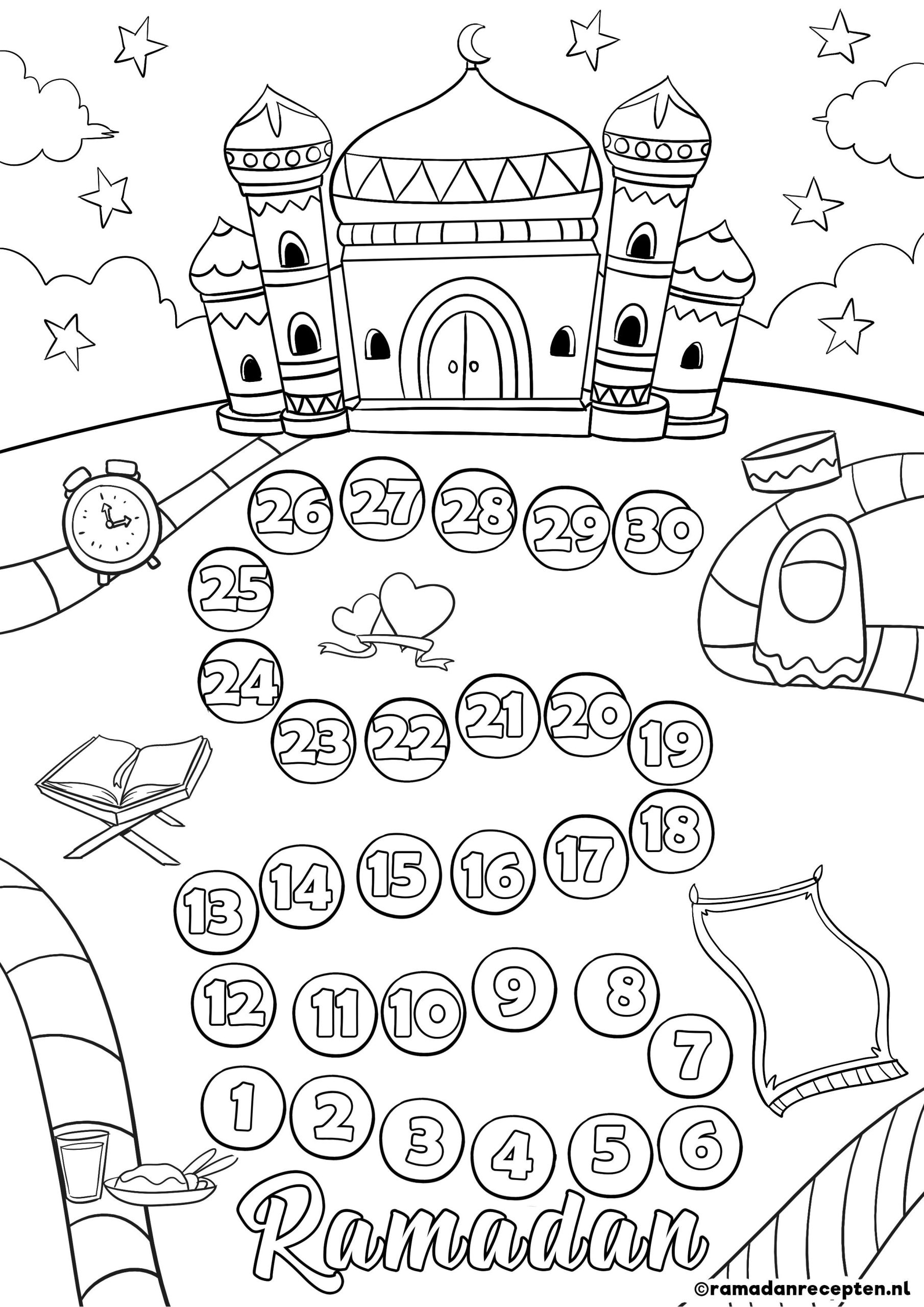 Free Printable Ramadan Activities For Kids - Printable Templates