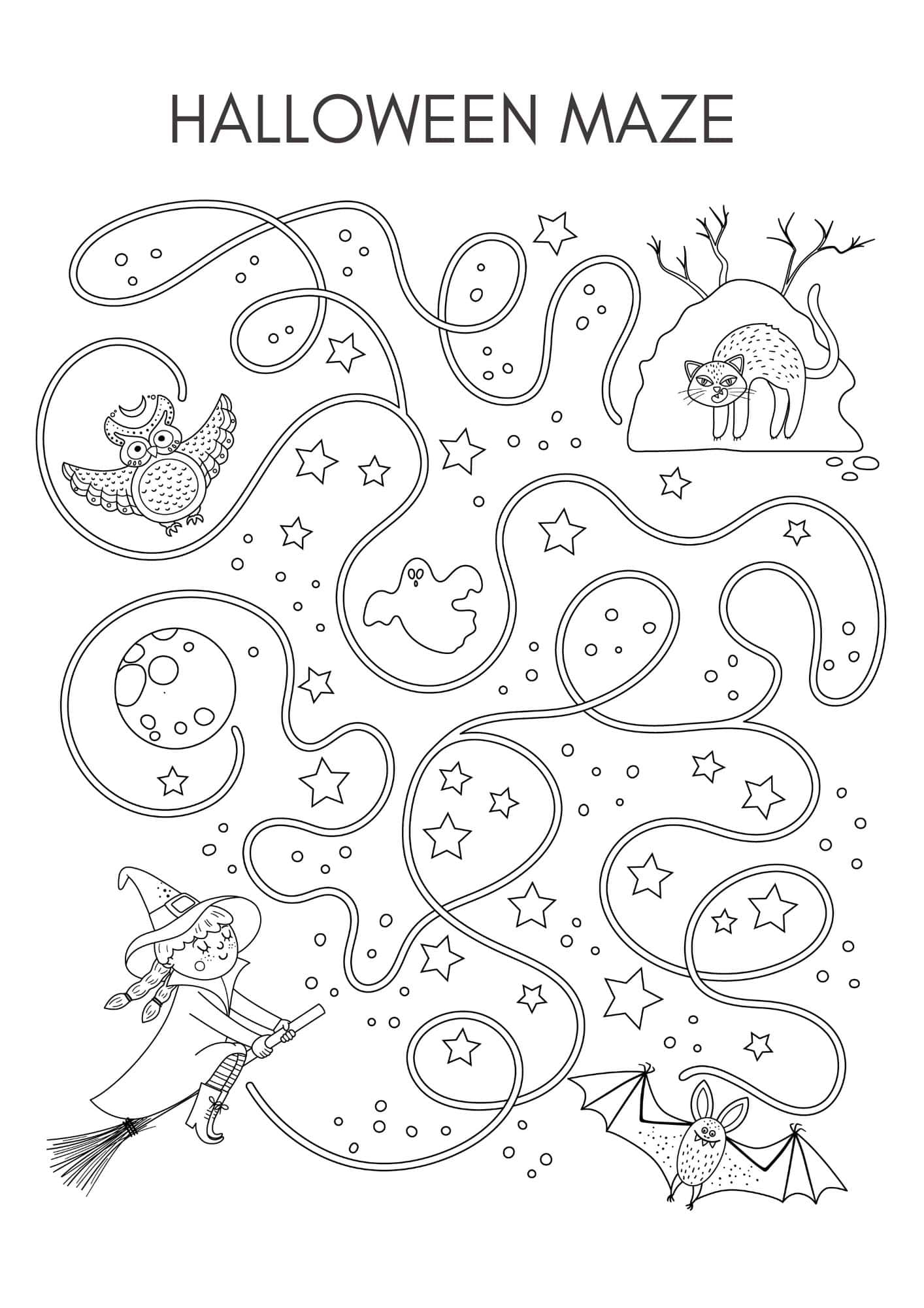 Halloween Activities For Kids Printable Pdf - Printable Templates