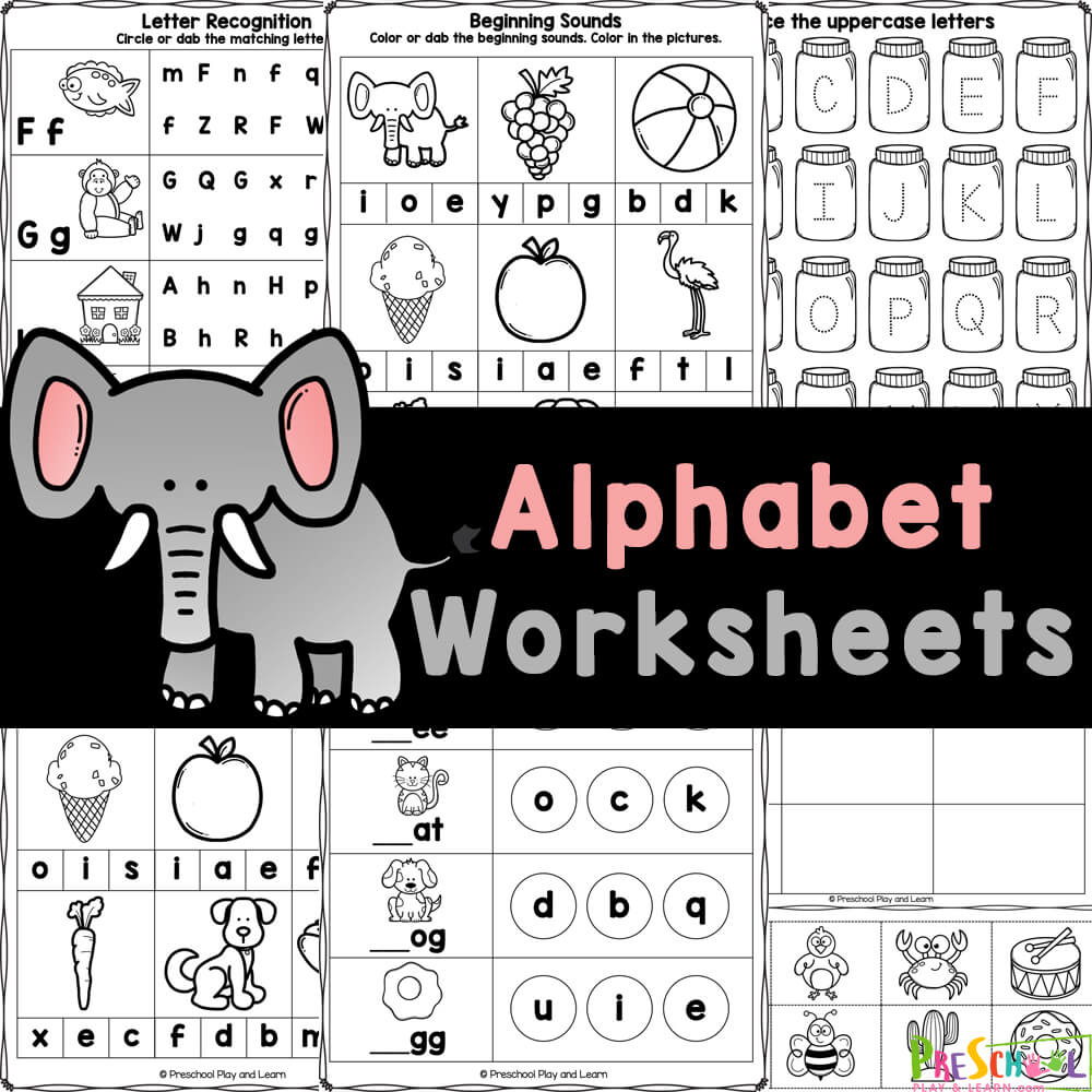 Abc Activities For Toddlers Free Printable - Printable Templates