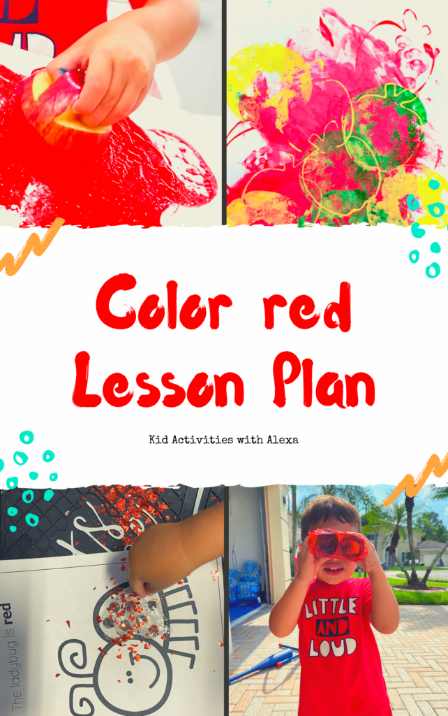 Color Red Activities For Toddlers Printable - Printable Templates