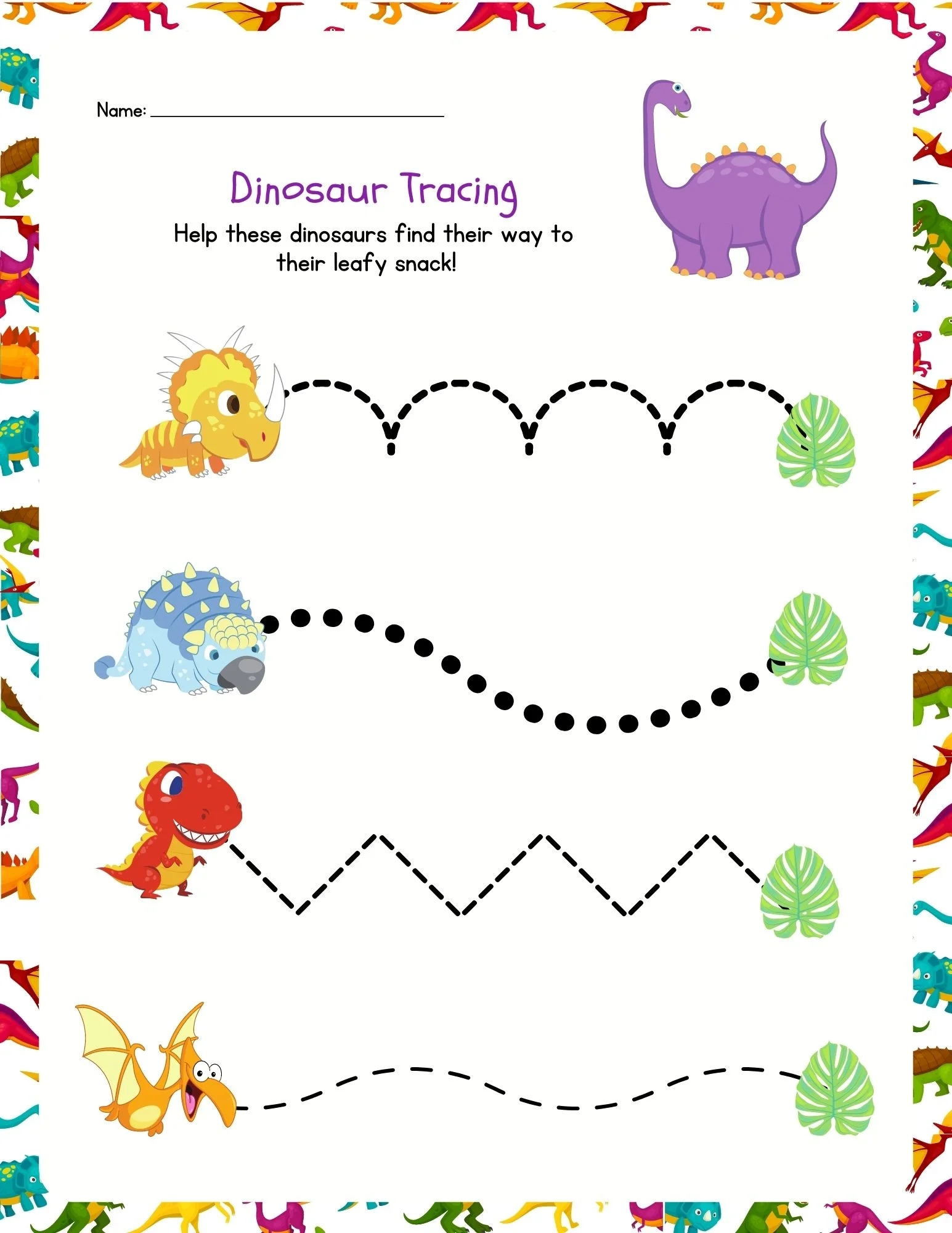 Free Printable Tracing Activities For 3 Year Olds - Printable Templates