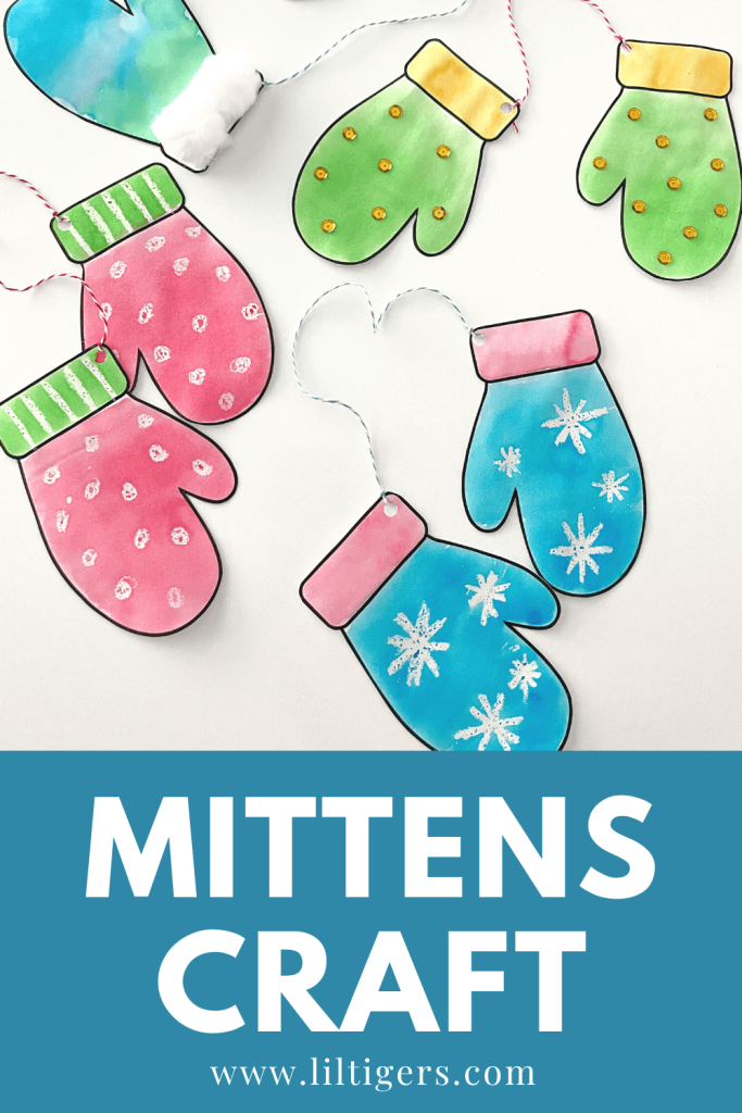 Printable Mitten Craft - Printable Templates