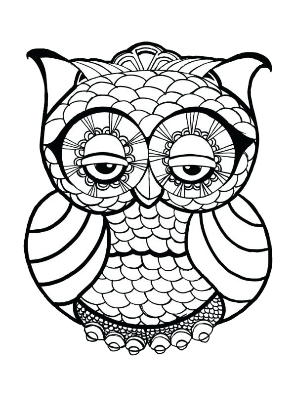 Coloring Animals Easy - Printable Templates
