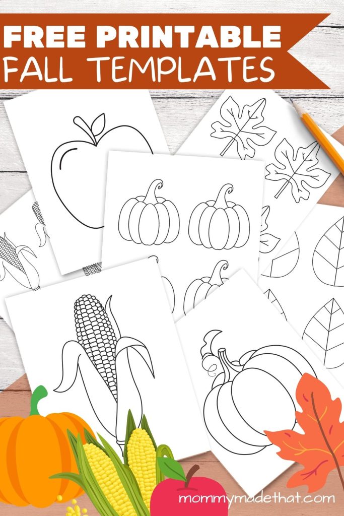 Printable Fall Craft Templates - Printable Templates