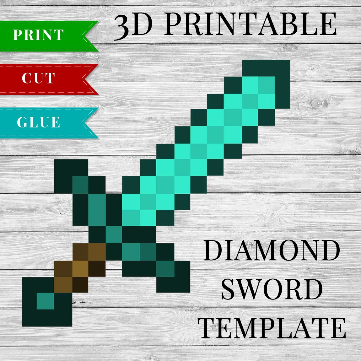 Printable Minecraft Craft - Printable Templates