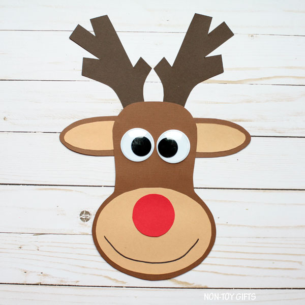 Printable Reindeer Craft Template - Printable Templates