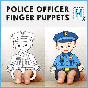 Police Officer Printable Craft Pdf Free - Printable Templates