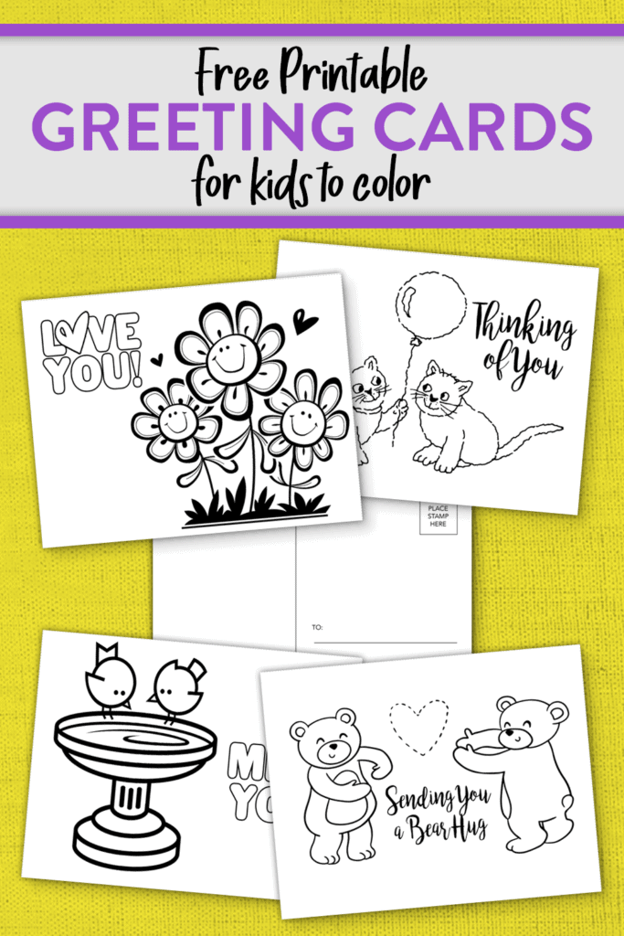 Printable Cards For Kids - Printable Templates