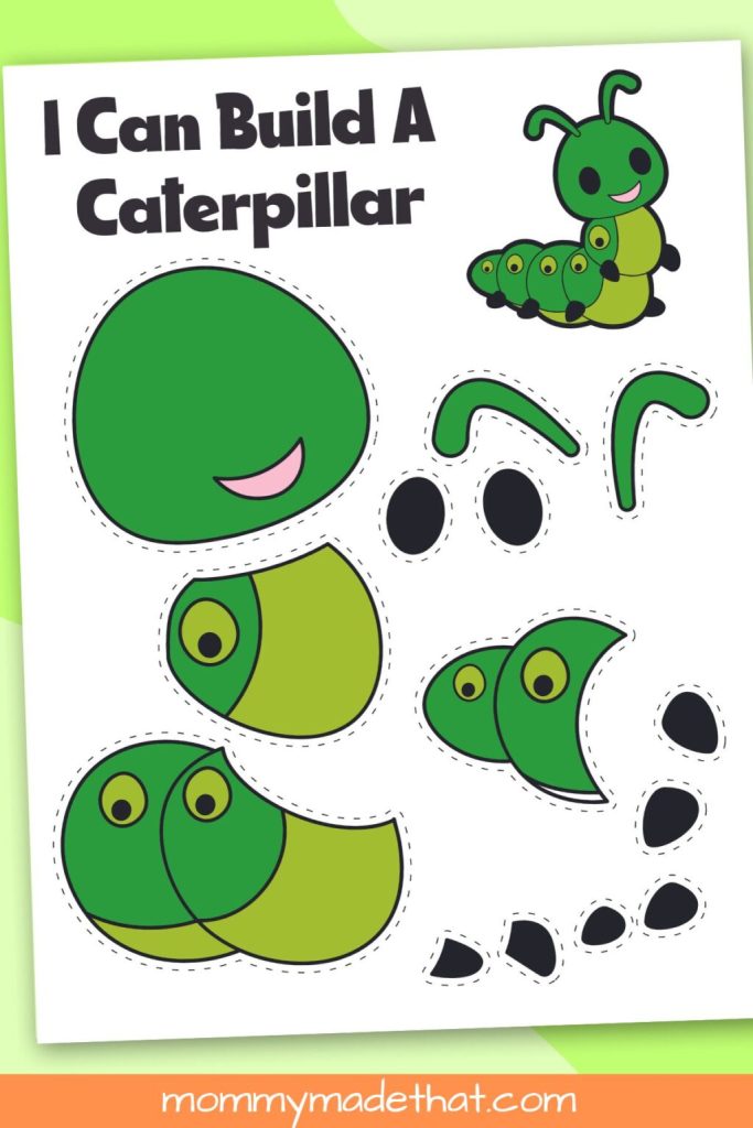 Printable Caterpillar Craft - Printable Templates