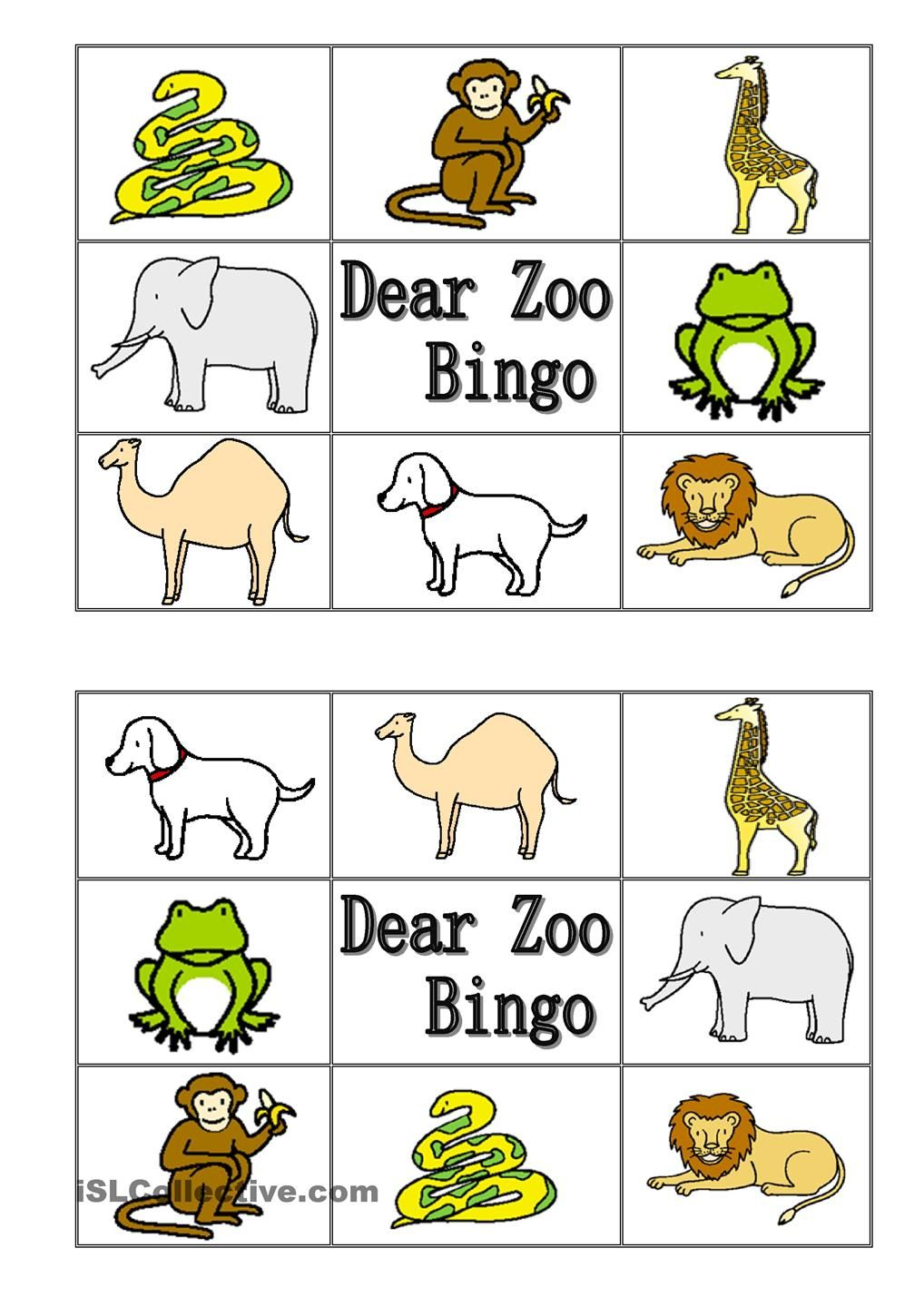 Printable Zoo Activities - Printable Templates