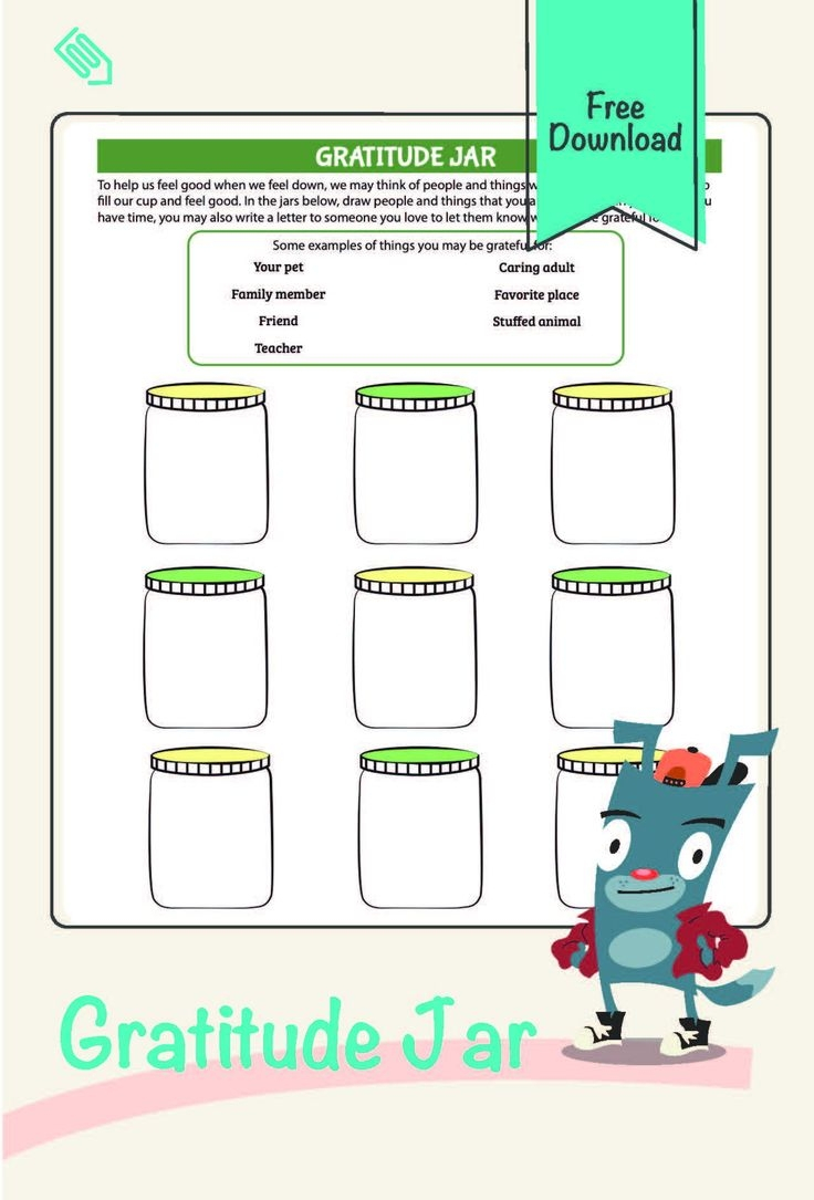 Printable Gratitude Activities Worksheets - Printable Templates