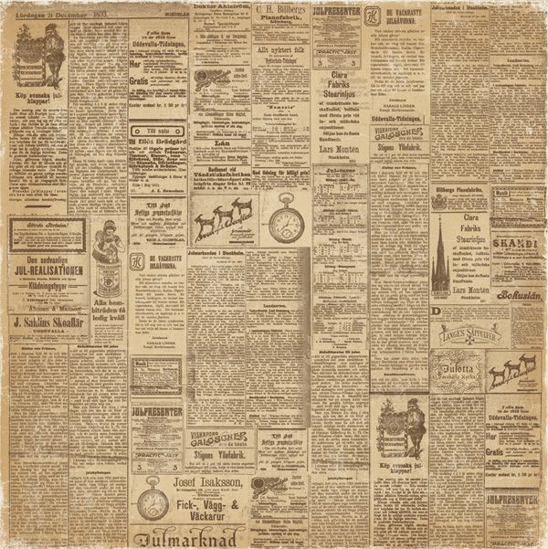 Printable Scrapbook Paper Printable Vintage Newspaper - Printable Templates